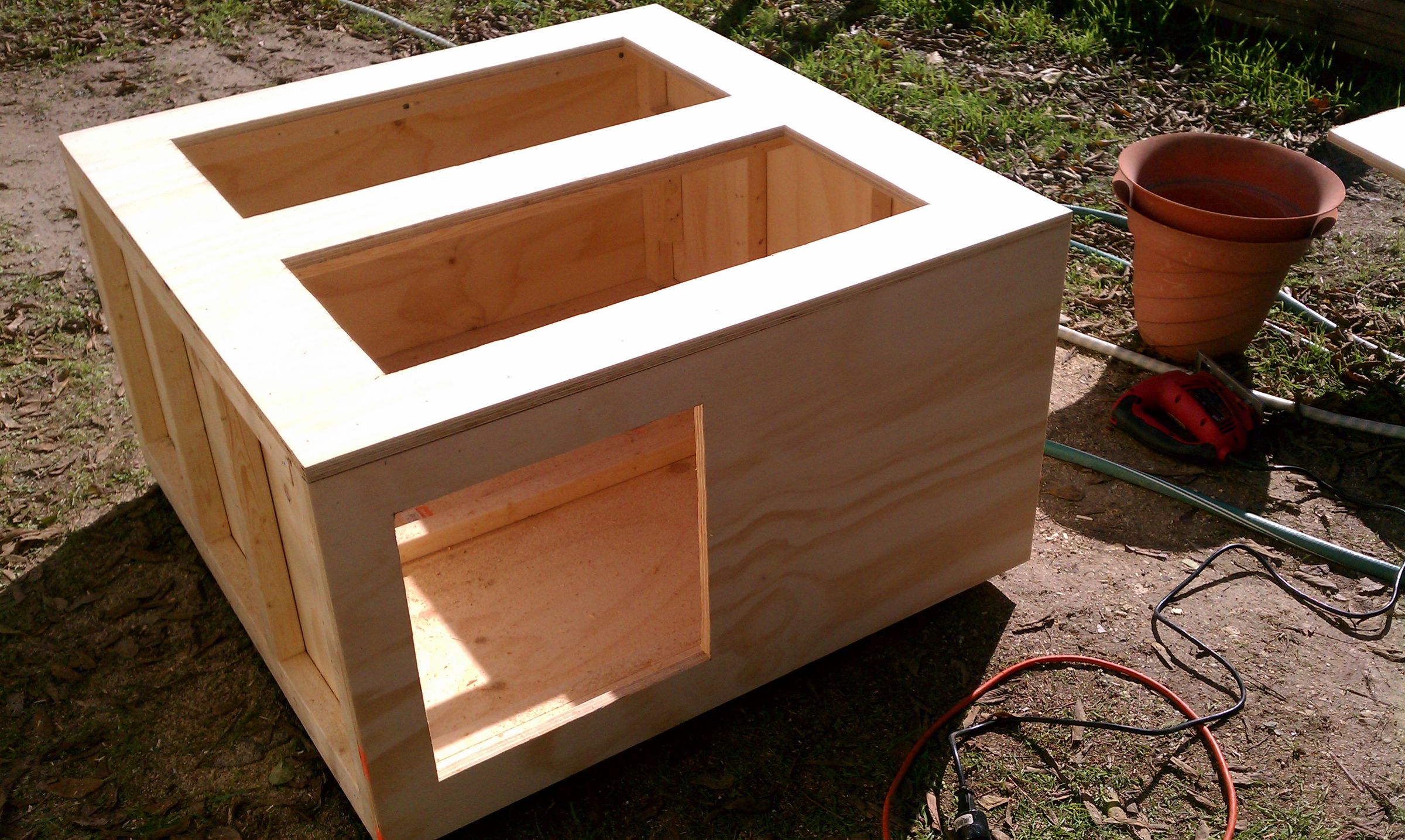 Fish Aquarium Stand (40 Breeder Tank With Hidden Sump Door) : 12 Steps ...