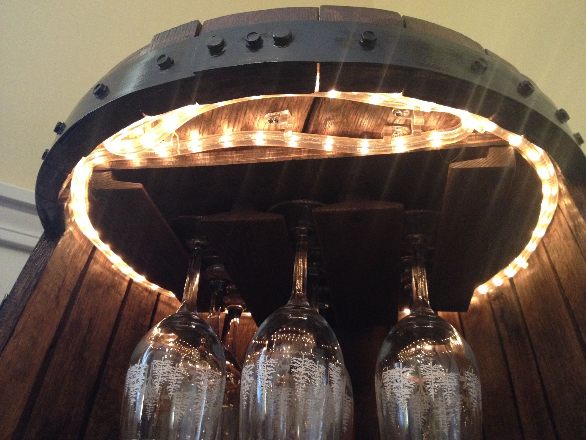 Wine Barrel Into a Wine Rack : 8 Steps (with Pictures) - Instructables