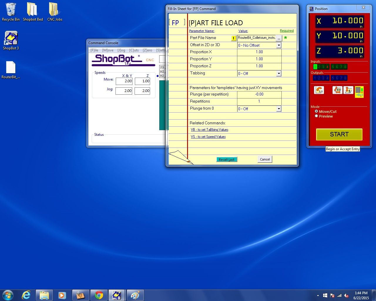 ShopBot: the Colletsium! a Router Bit Holder : 6 Steps (with Pictures ...