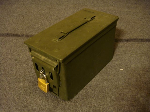 Ammunition Canister Lock Box : 4 Steps - Instructables