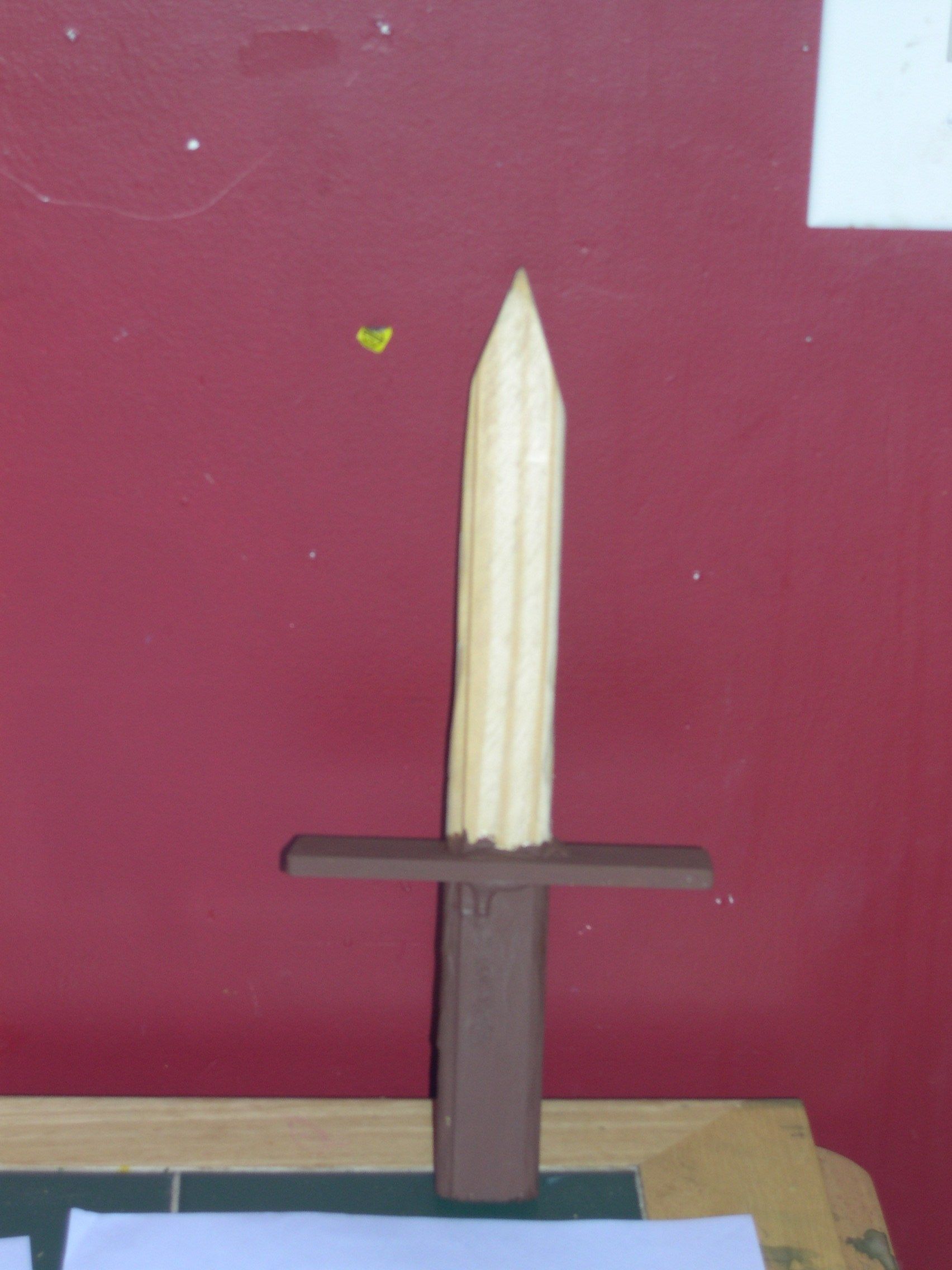 How to Make a Wooden Dagger : 6 Steps - Instructables