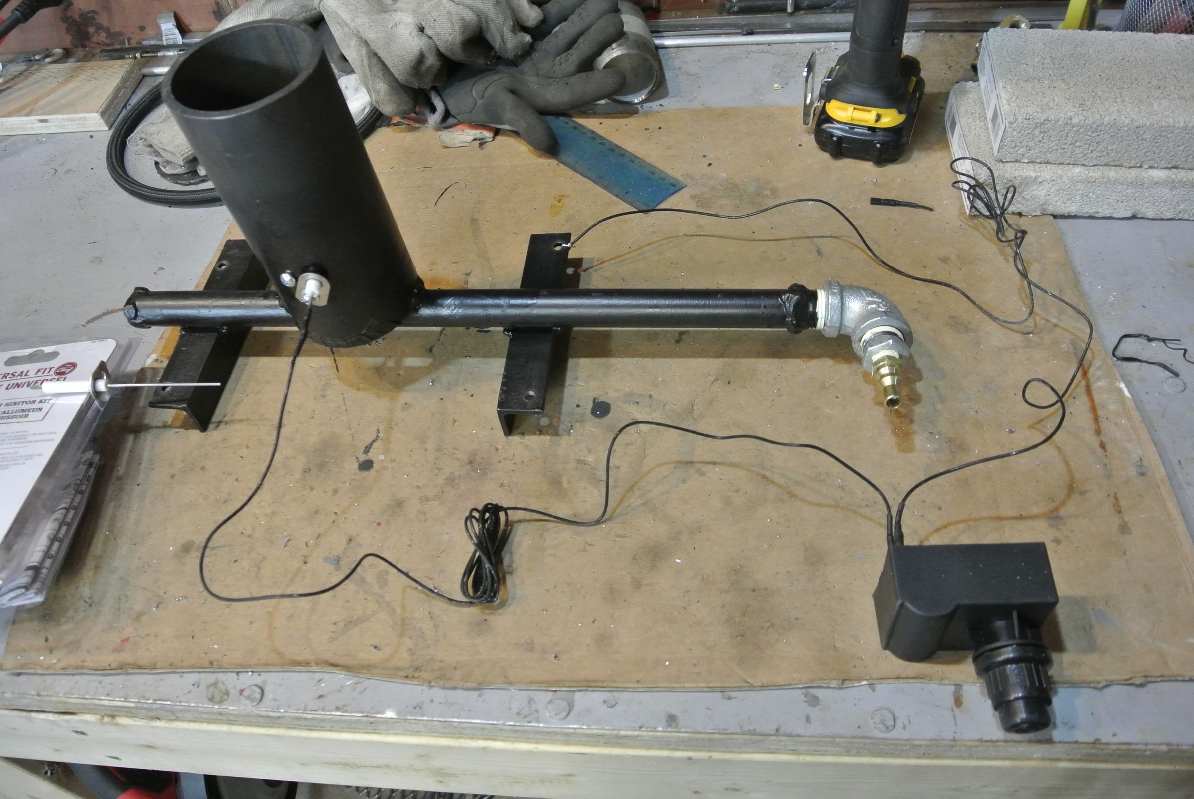 Build a Propane Jet Burner - Brewing, Seafood, Wok Burner : 11 Steps ...