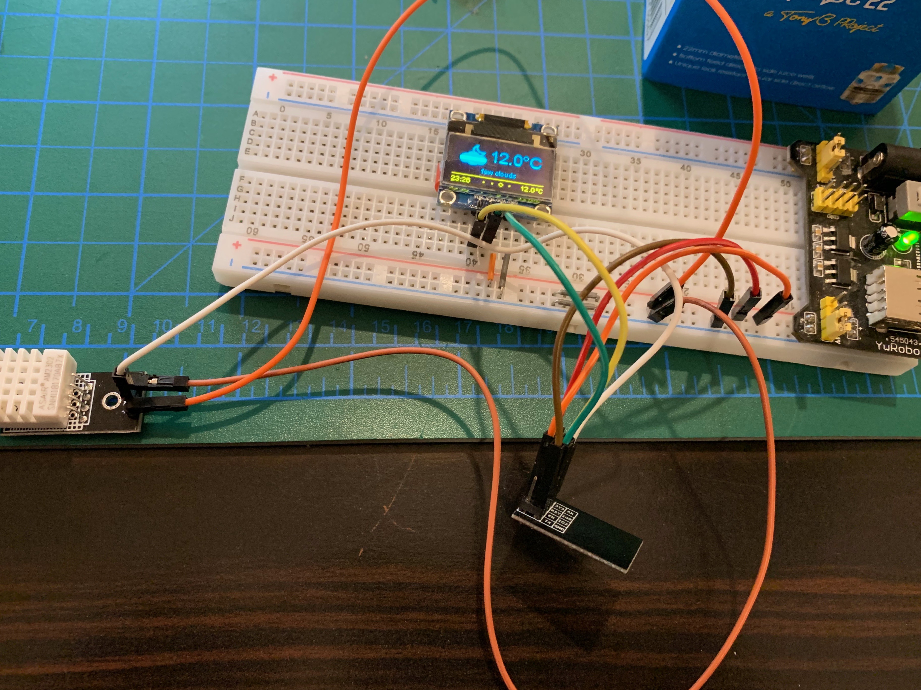 Miniature Weather Station - ESP8266 : 32 Steps (with Pictures ...