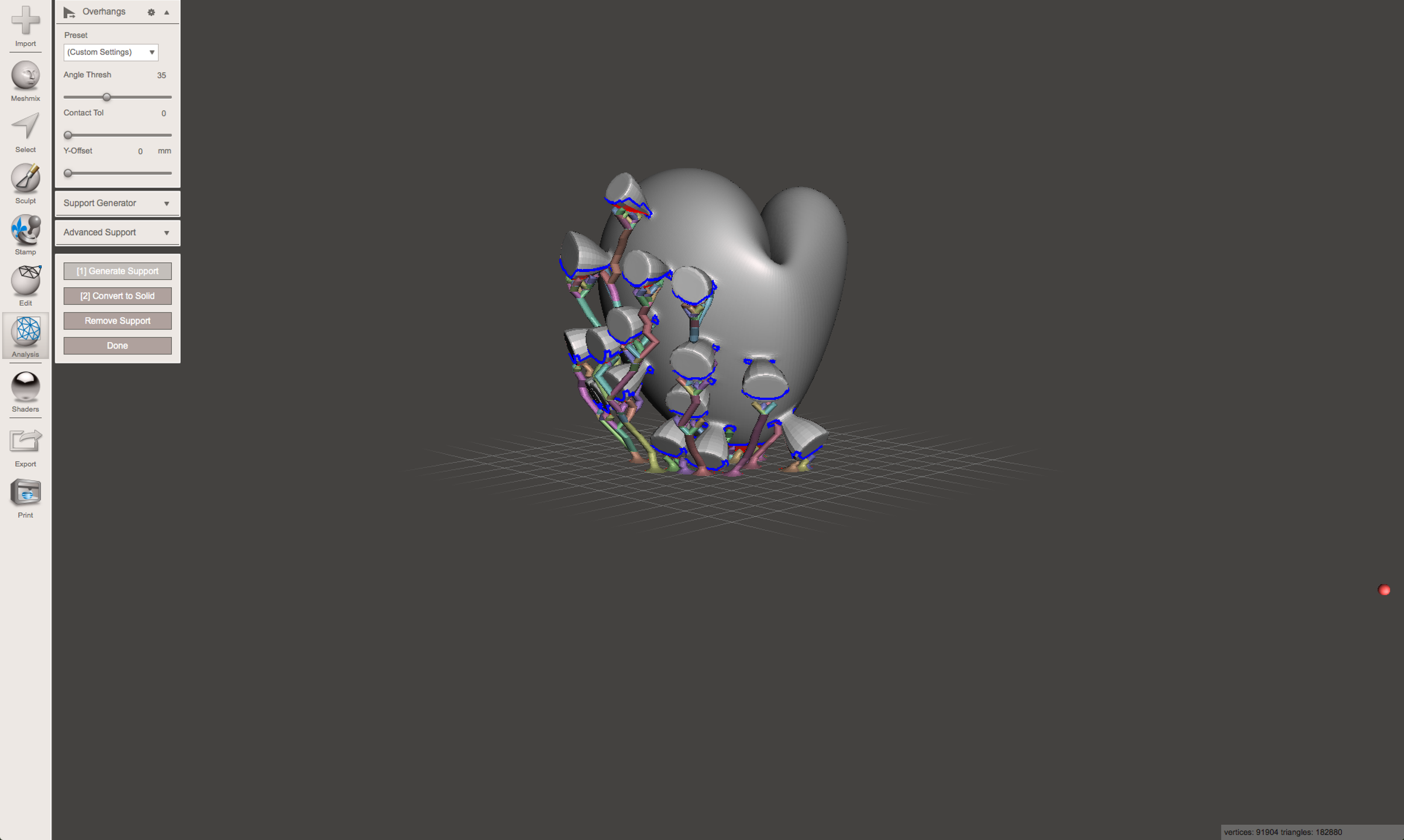 3D Print Complex Overhangs With Meshmixer : 4 Steps - Instructables