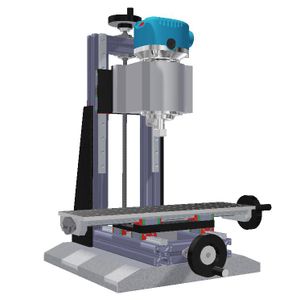 Mini Milling Machine DIY - Super Robust and Precise : 6 Steps (with ...