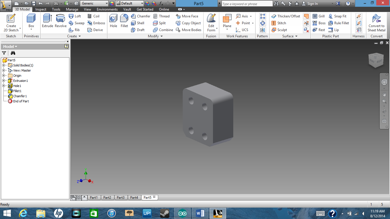 Autodesk Inventor Tutorial : 24 Steps - Instructables