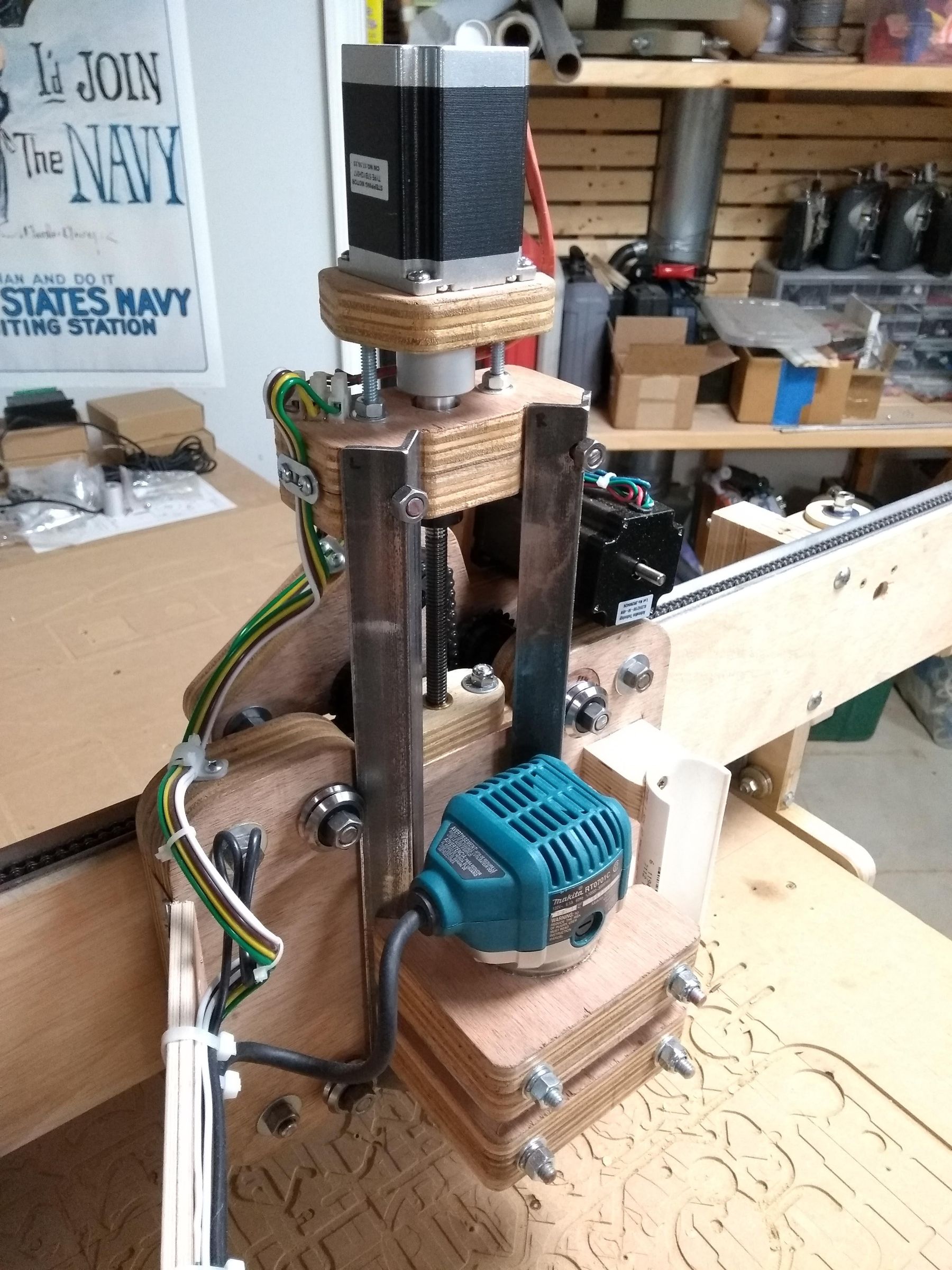 Low Cost DIY CNC Router - Part Deux : 3 Steps (with Pictures ...