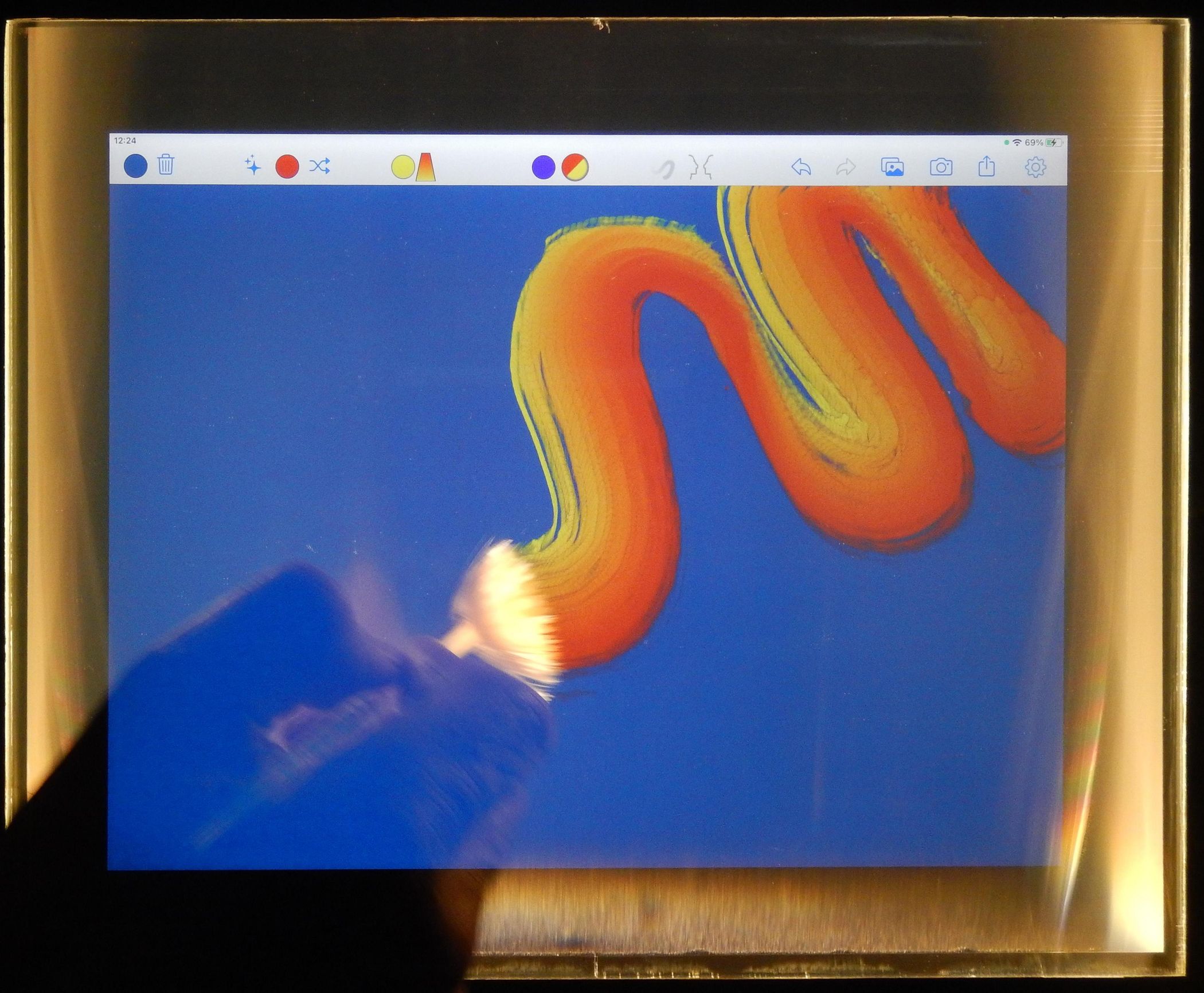Brush and Display Together: Camera Lucida for Light Strokes : 7 Steps ...