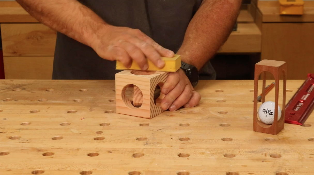 Scrap Wood Projects - Impossible Golf Ball and the Cube Inside a Cube ...
