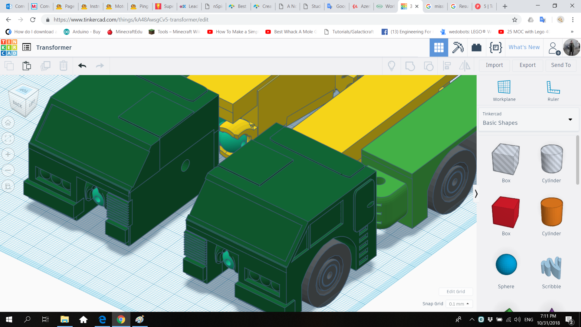 Creating a Transformer With Tinkercad : 15 Steps (with Pictures ...