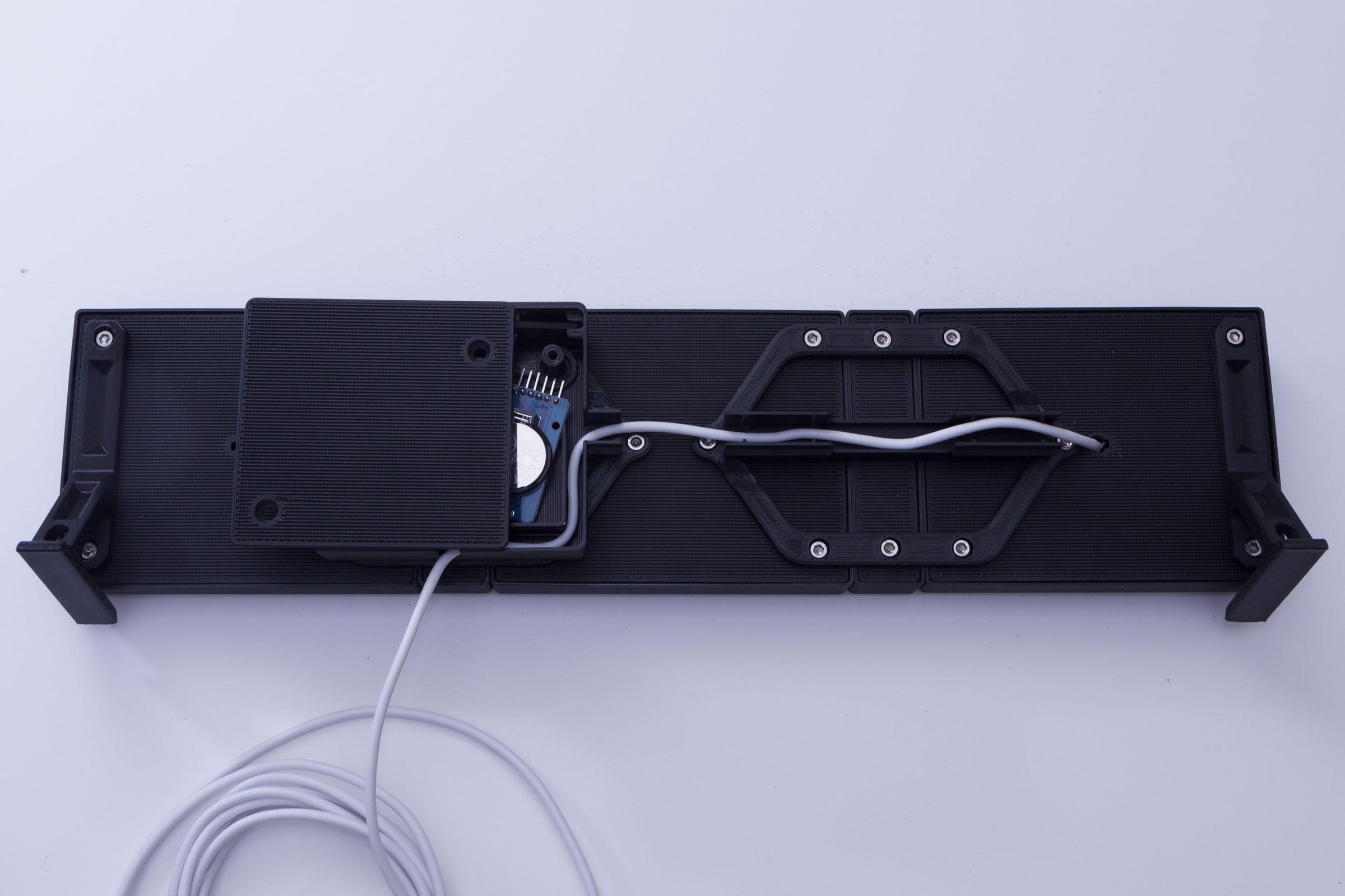 7 Segment Clock - Small Printers Edition : 9 Steps (with Pictures ...