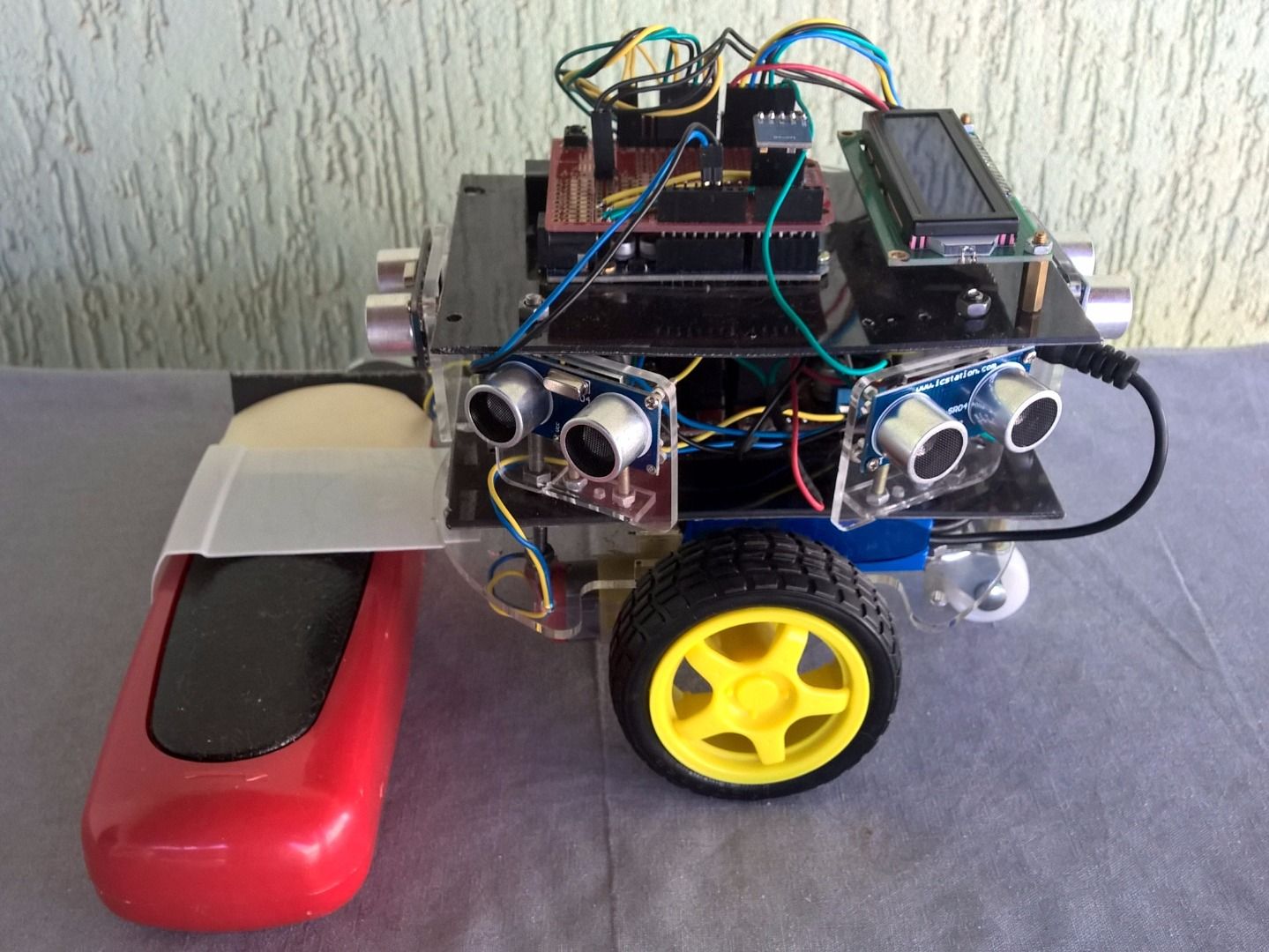 Homemade Cleanning Robot With Bluetooth : 5 Steps - Instructables