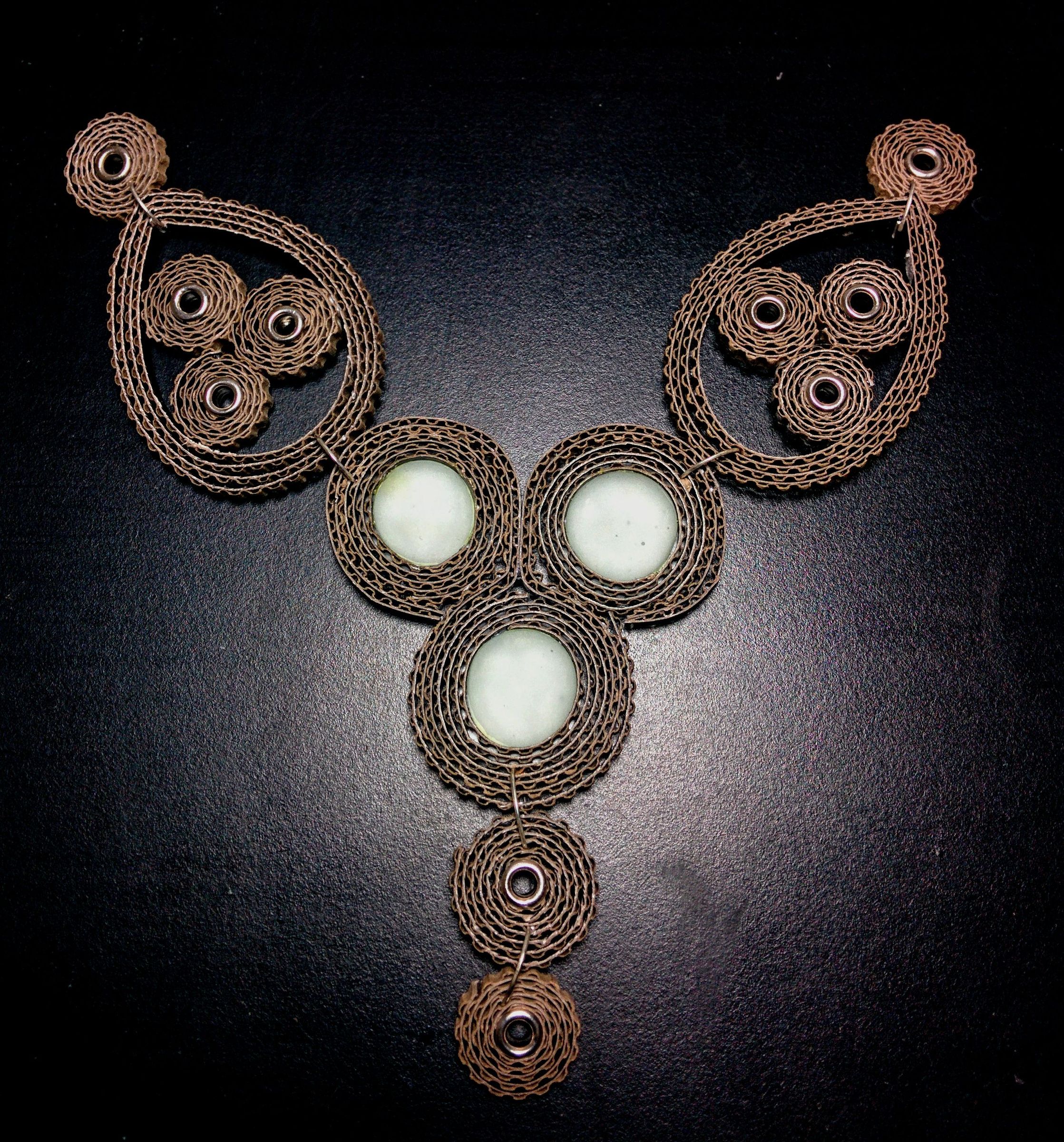 Making a Necklace Out of Shoebox Cardboard : 6 Steps (with Pictures ...