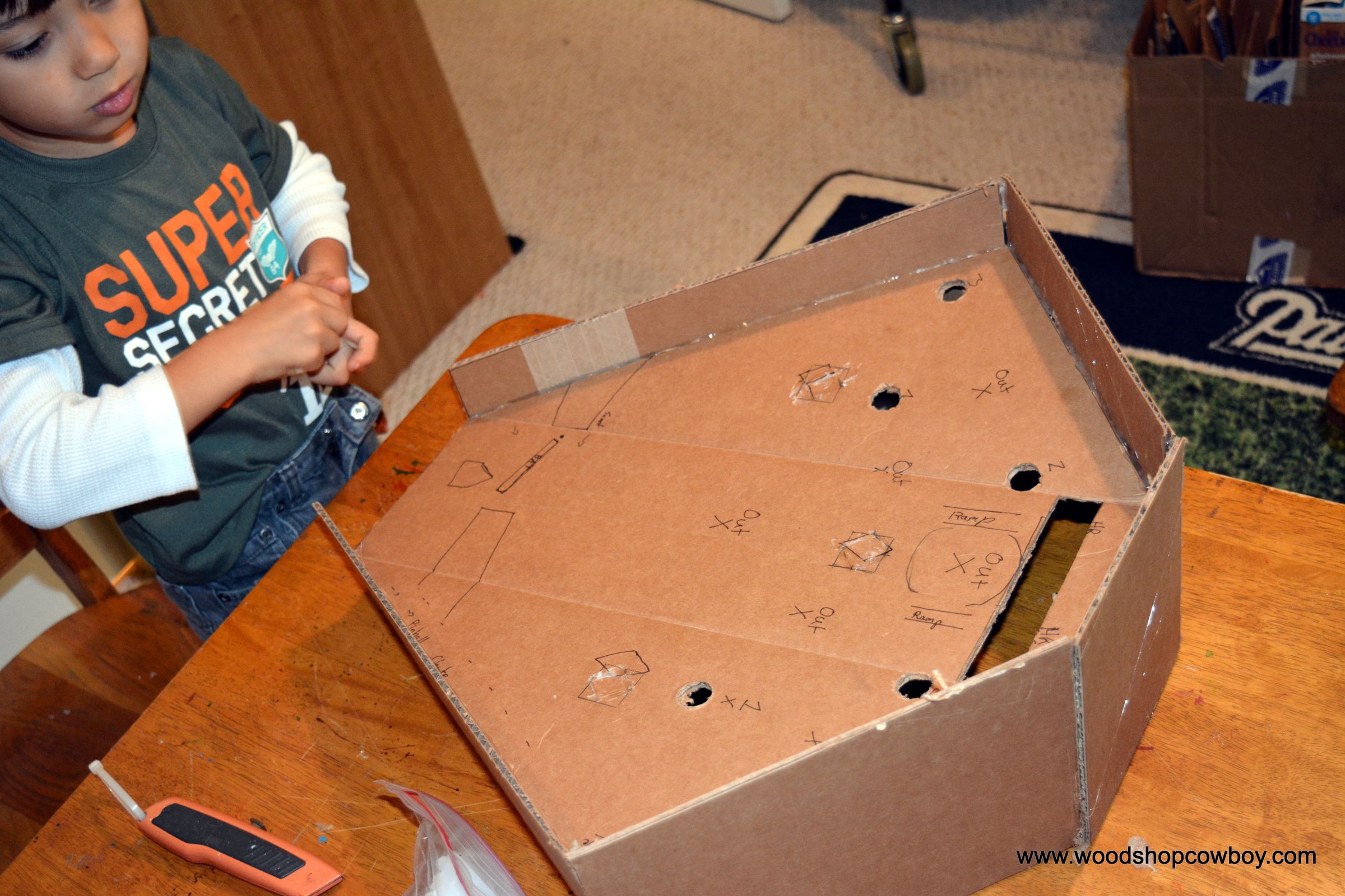 DIY Cardboard Pinball W/ Flipper & Launcher : 9 Steps (with Pictures ...
