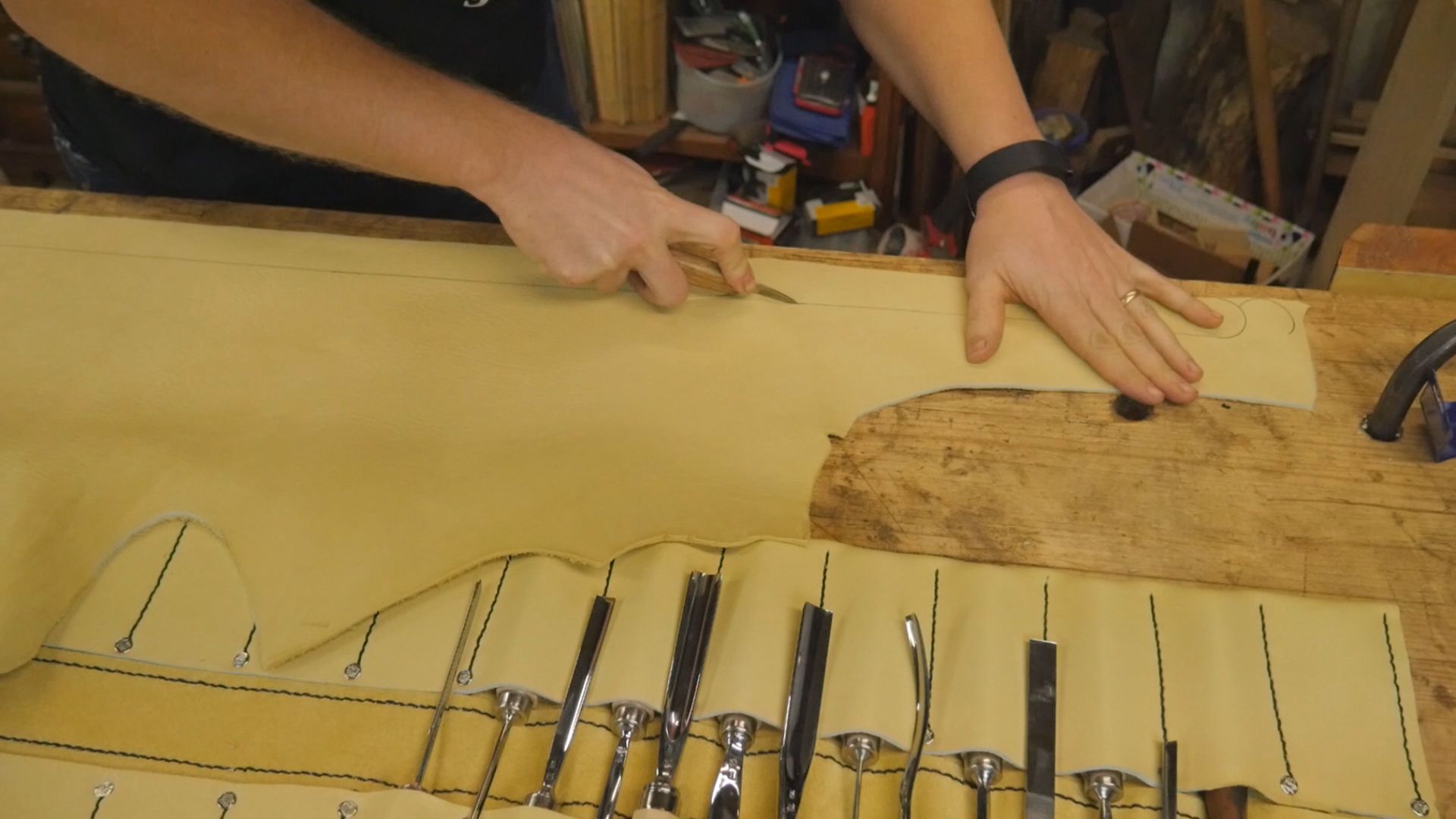 Make a Leather Tool Roll : 6 Steps (with Pictures) - Instructables