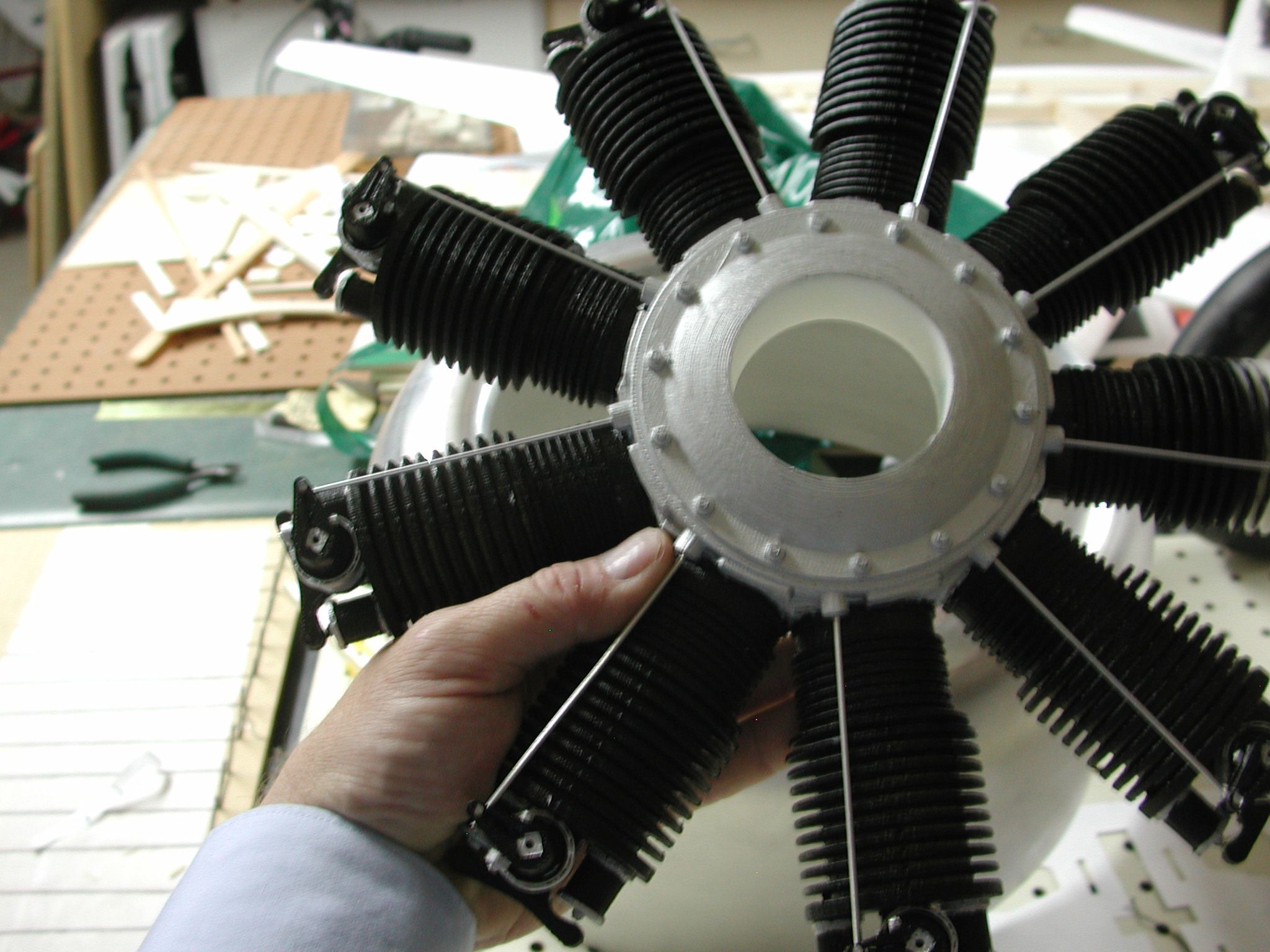 Sopwith Pup Instrument Panel and Le Rhone WW1 Engine (dummy Engine for ...