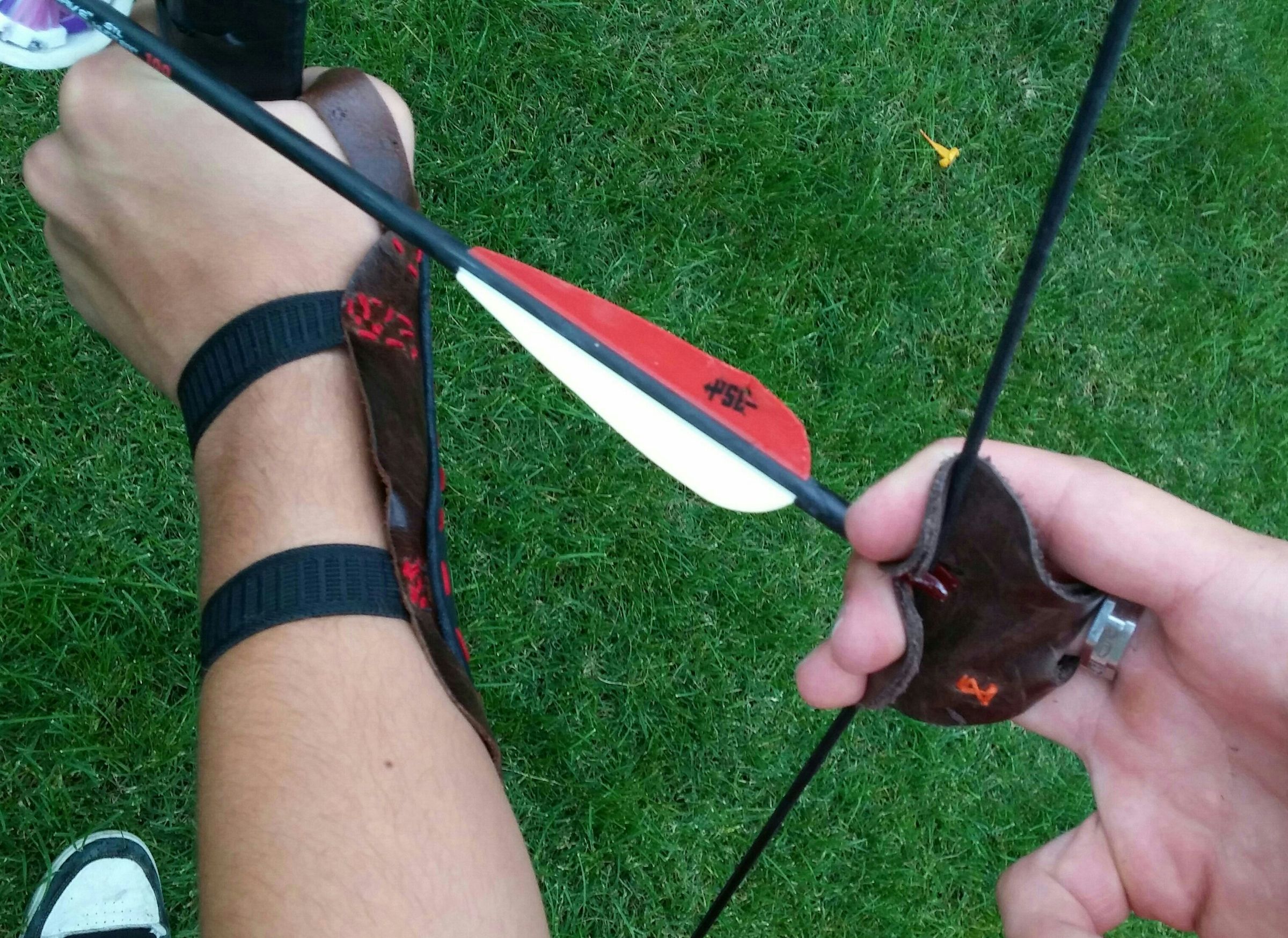 Archery Leather Armguard and Finger Tab : 8 Steps - Instructables