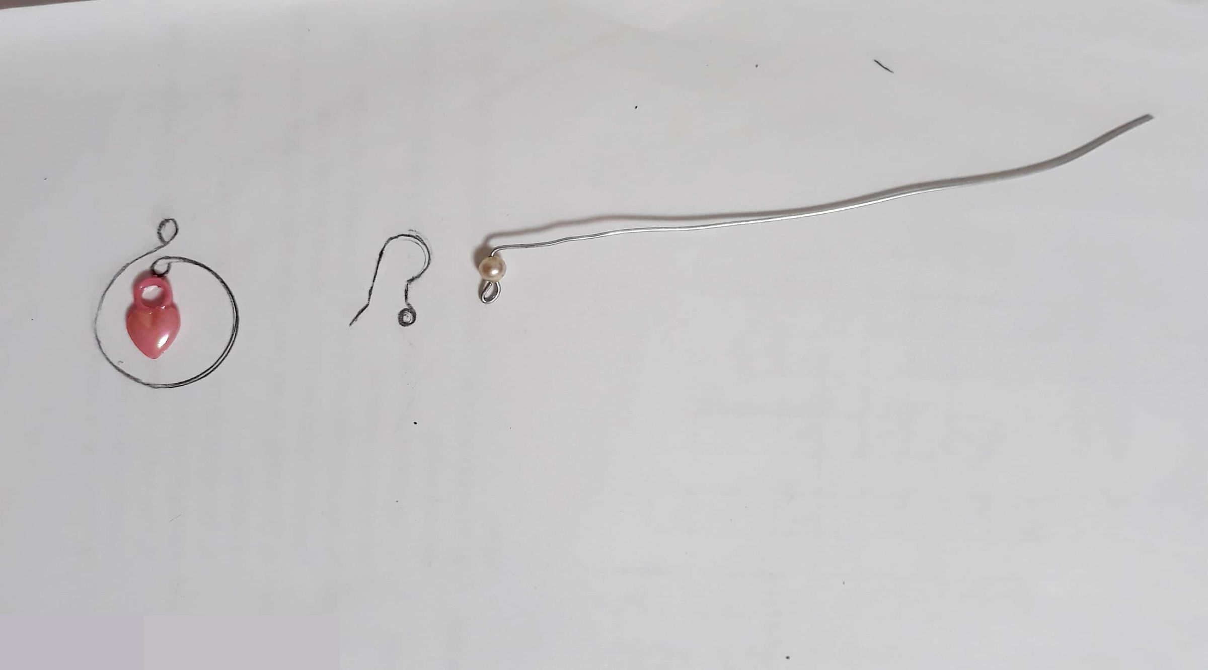 Cute Dropping Heart Earrings! : 4 Steps - Instructables