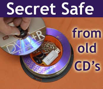 Secret Safe From Old CD's : 8 Steps (with Pictures) - Instructables