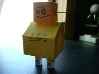 Instructables Robot -- Paper Model : 8 Steps (with Pictures ...