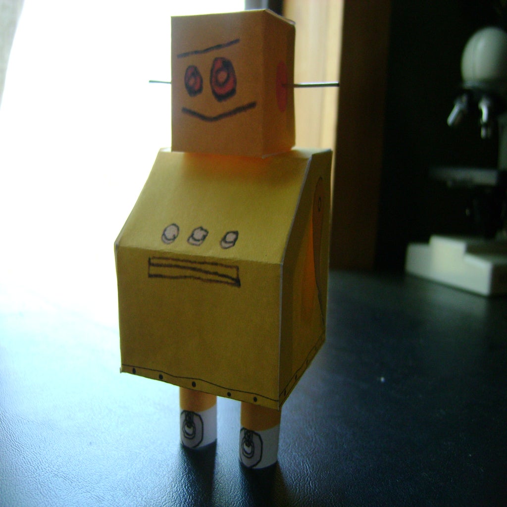 Instructables Robot -- Paper Model : 8 Steps (with Pictures) - Instructables