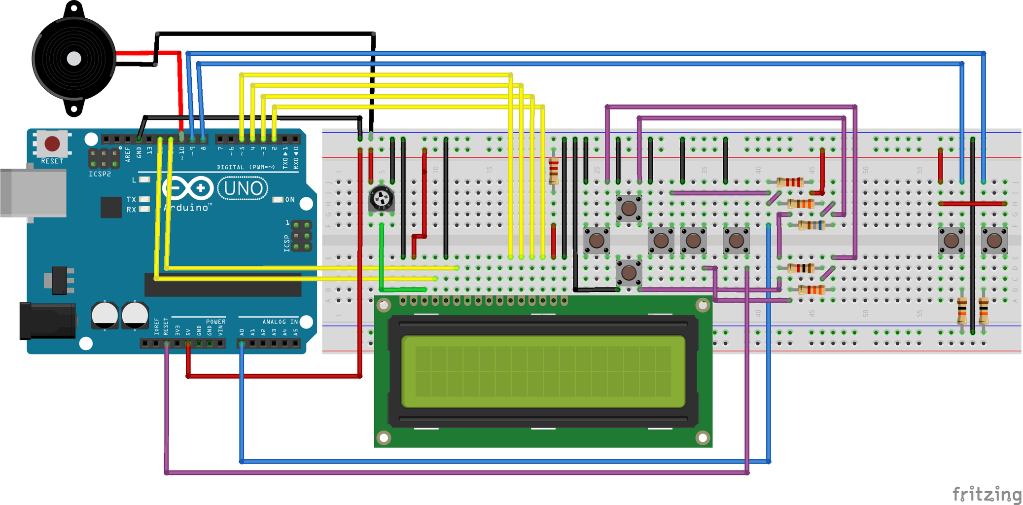 Simple Arduino Chess Clock 5 Steps Instructables