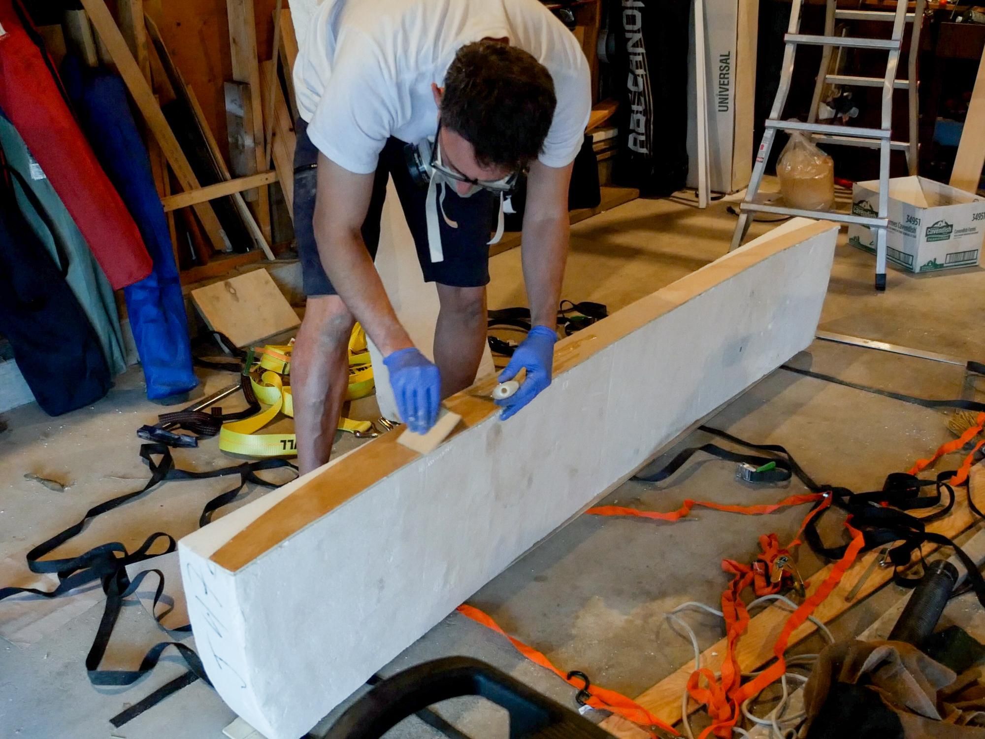 DIY Surfboard From a Hot Tub Cover and Curtains : 26 Steps (with ...