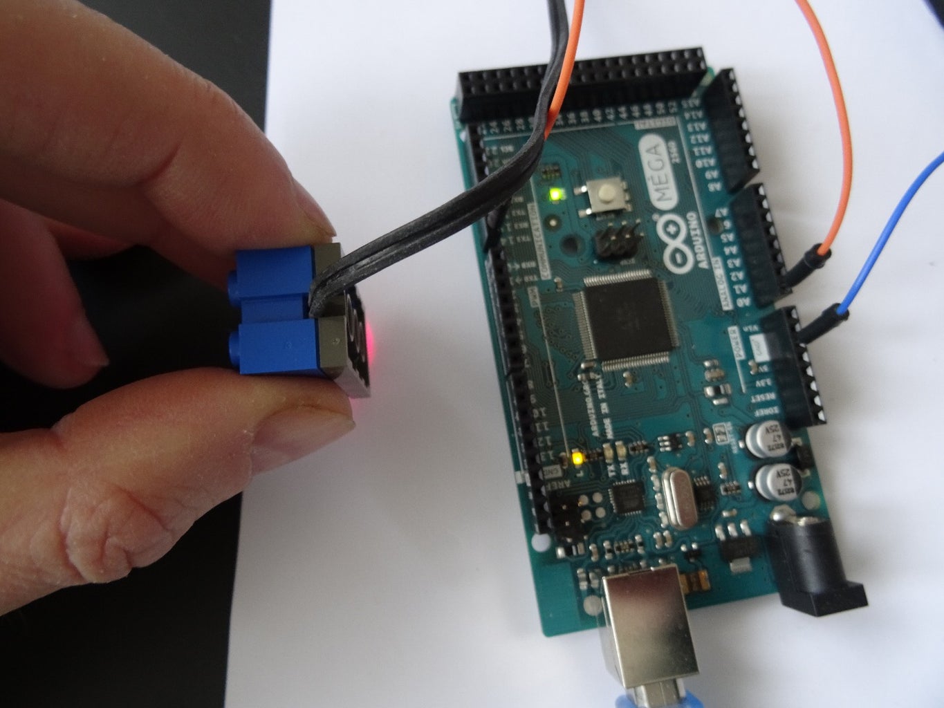Use Lego Mindstorm Rcx Light Sensor With Arduino Program With Visuino 12 Steps With