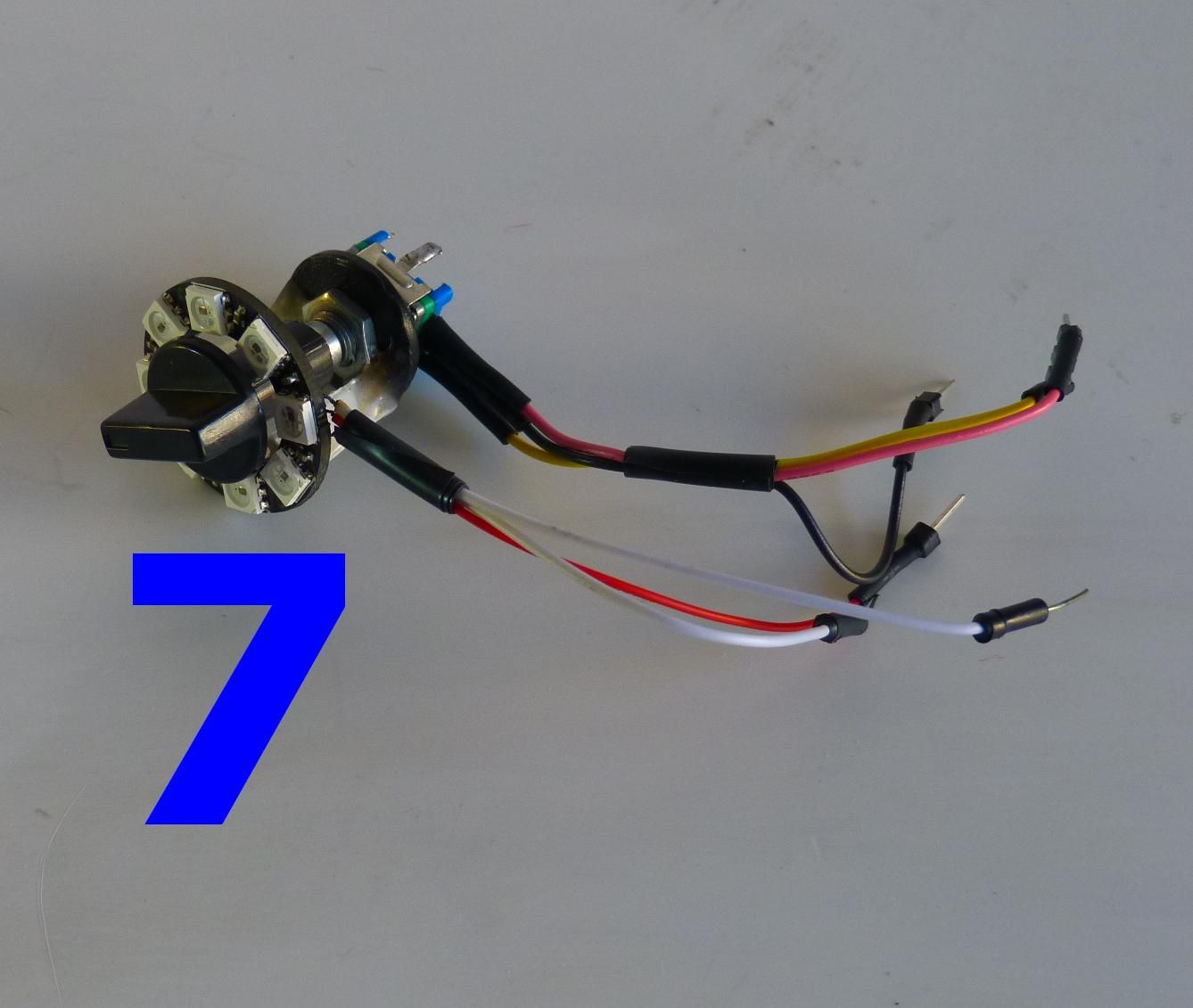 Digital Potentiometer and LED Ring Driven by Arduino : 6 Steps (with ...