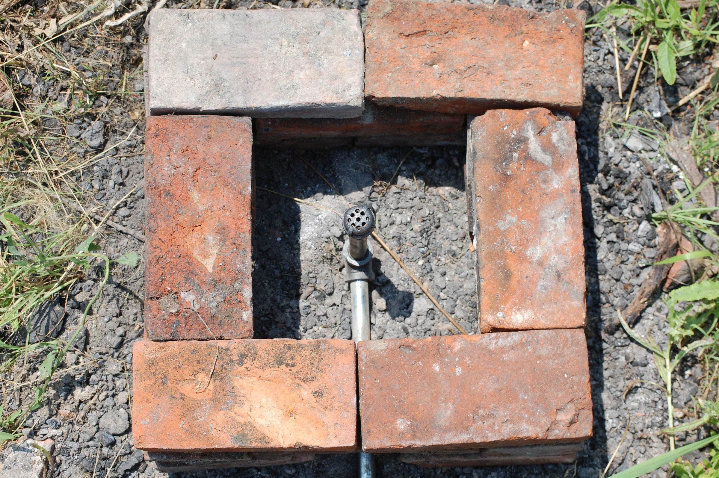 Simple Forge From Red House Bricks : 10 Steps (with Pictures ...