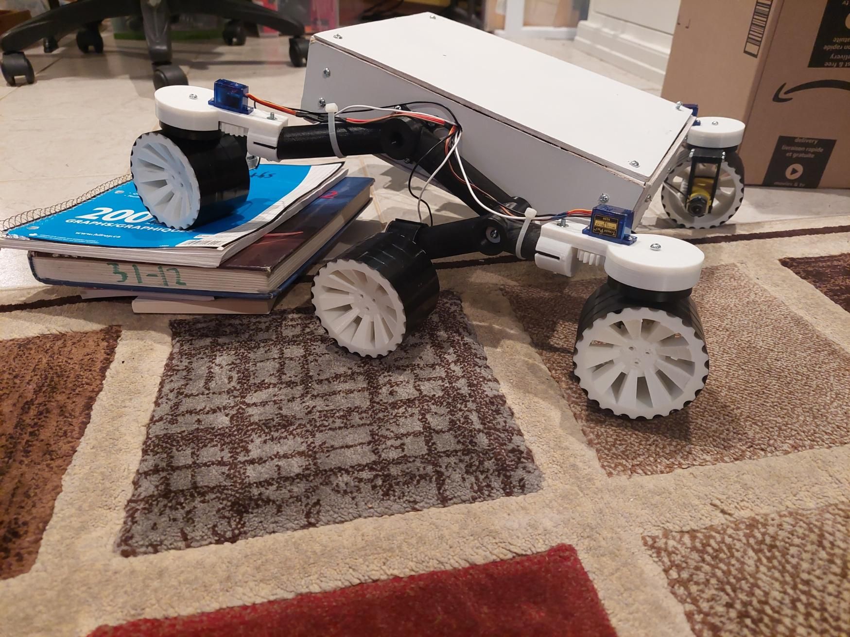 Arduino Based Perserverance Rover Model (Fusion 360) : 16 Steps (with ...