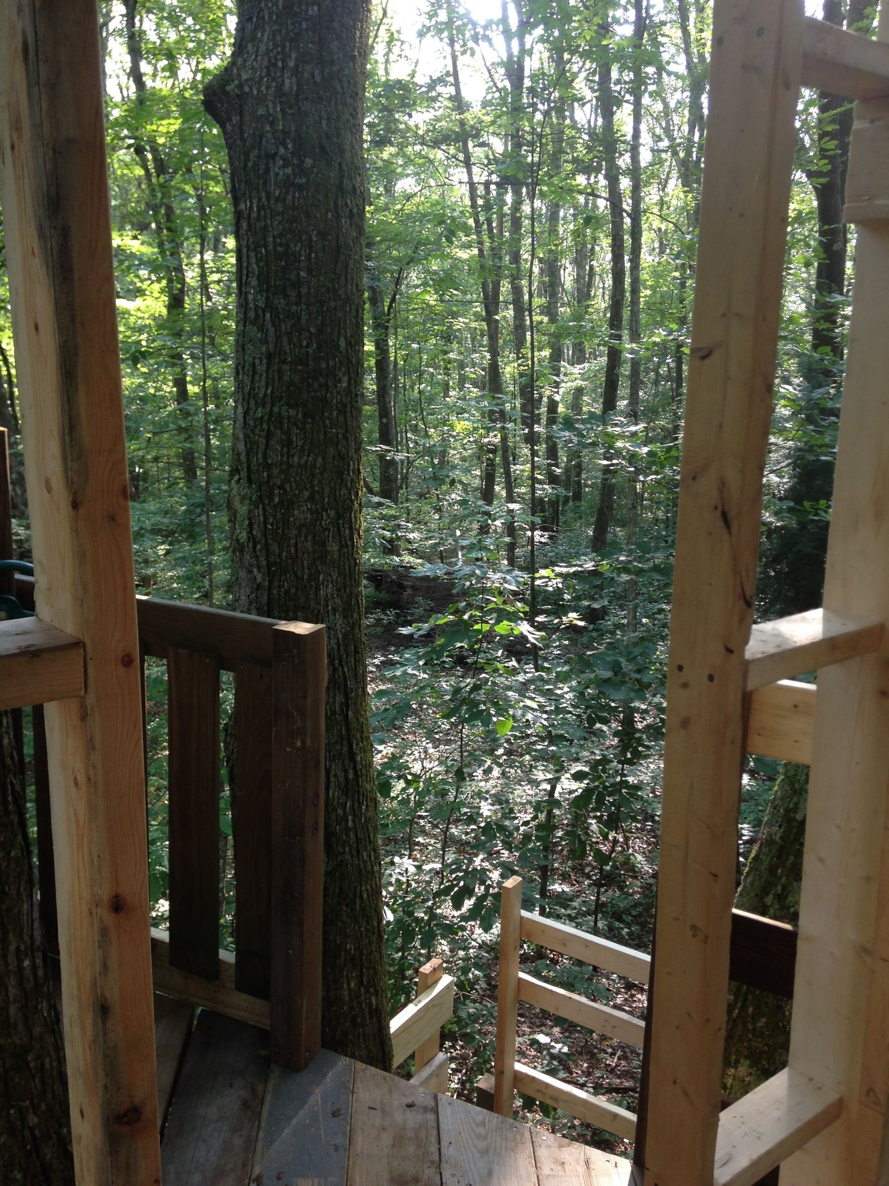 Multi Level Tree House From Recycled Materials : 10 Steps (with ...