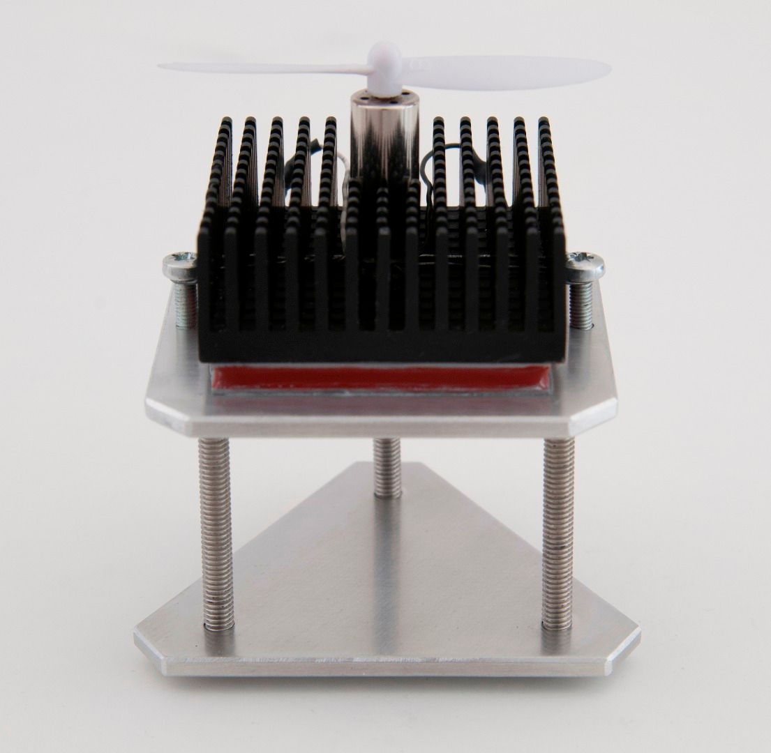 Fan Powered by Any Heat Source : 5 Steps (with Pictures) - Instructables