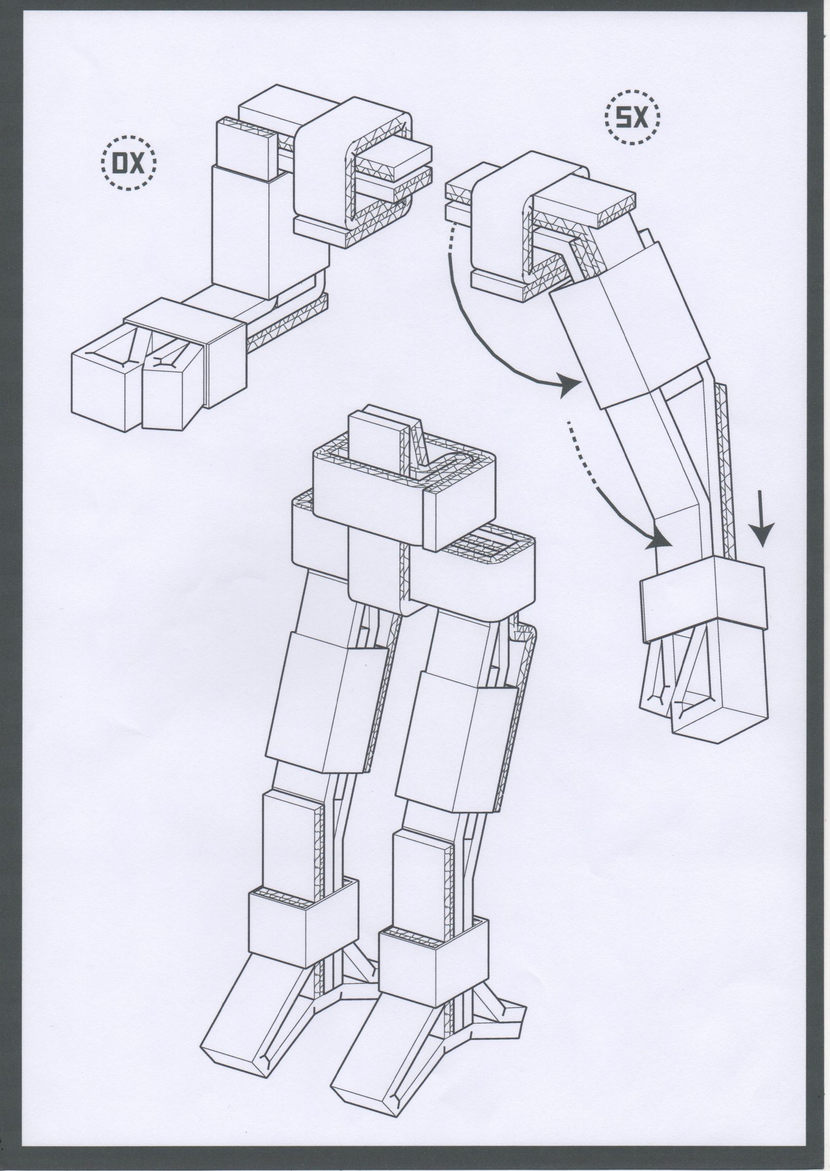 KURT.1 the Articulated Cardboard Robot : 15 Steps (with Pictures ...