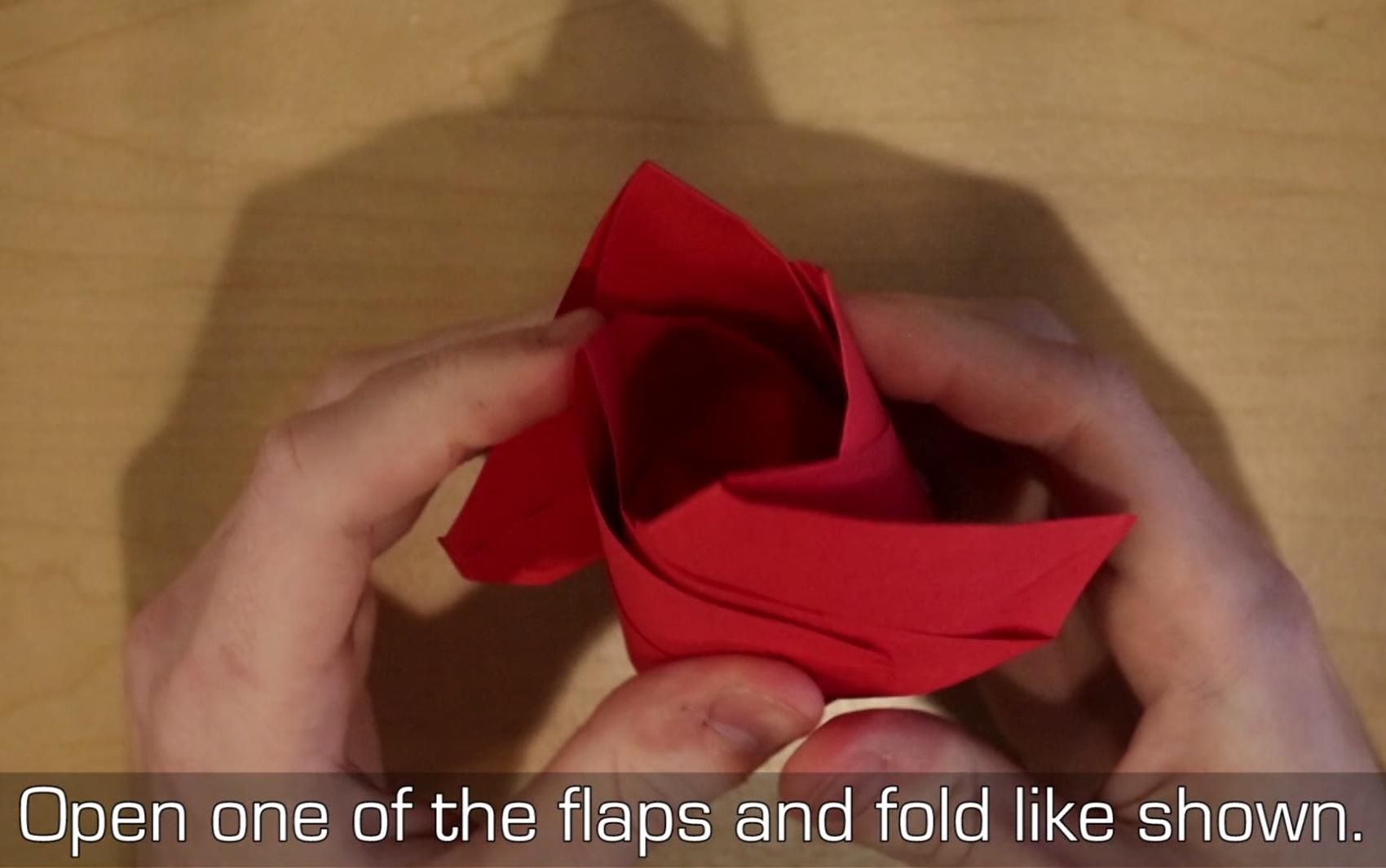 How to Make an Origami Rose : 14 Steps (with Pictures) - Instructables