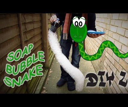 SOAP BUBBLE SNAKE : 4 Steps (with Pictures) - Instructables