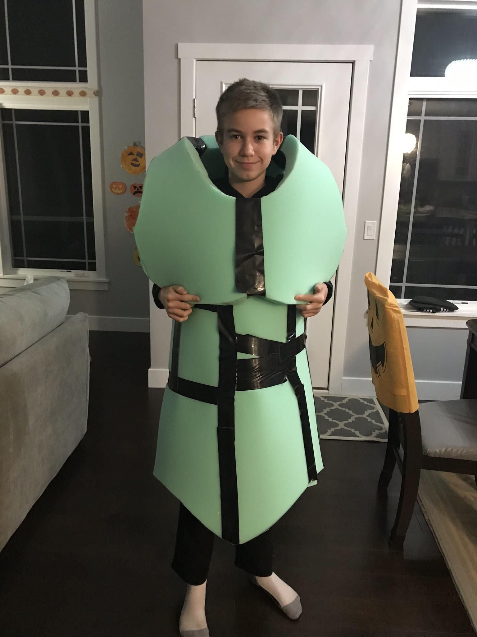 Sulley (Trademark Disney) Monster Homemade Halloween Costume : 11 Steps ...