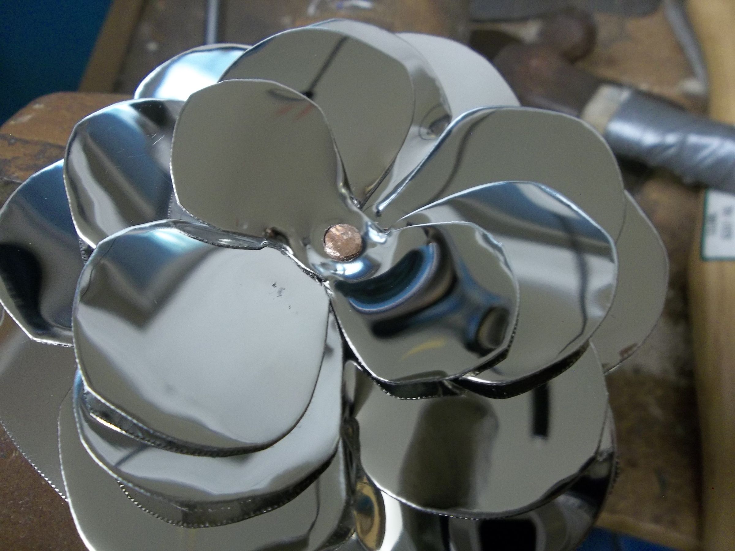 Metal Rose : 12 Steps (with Pictures) - Instructables