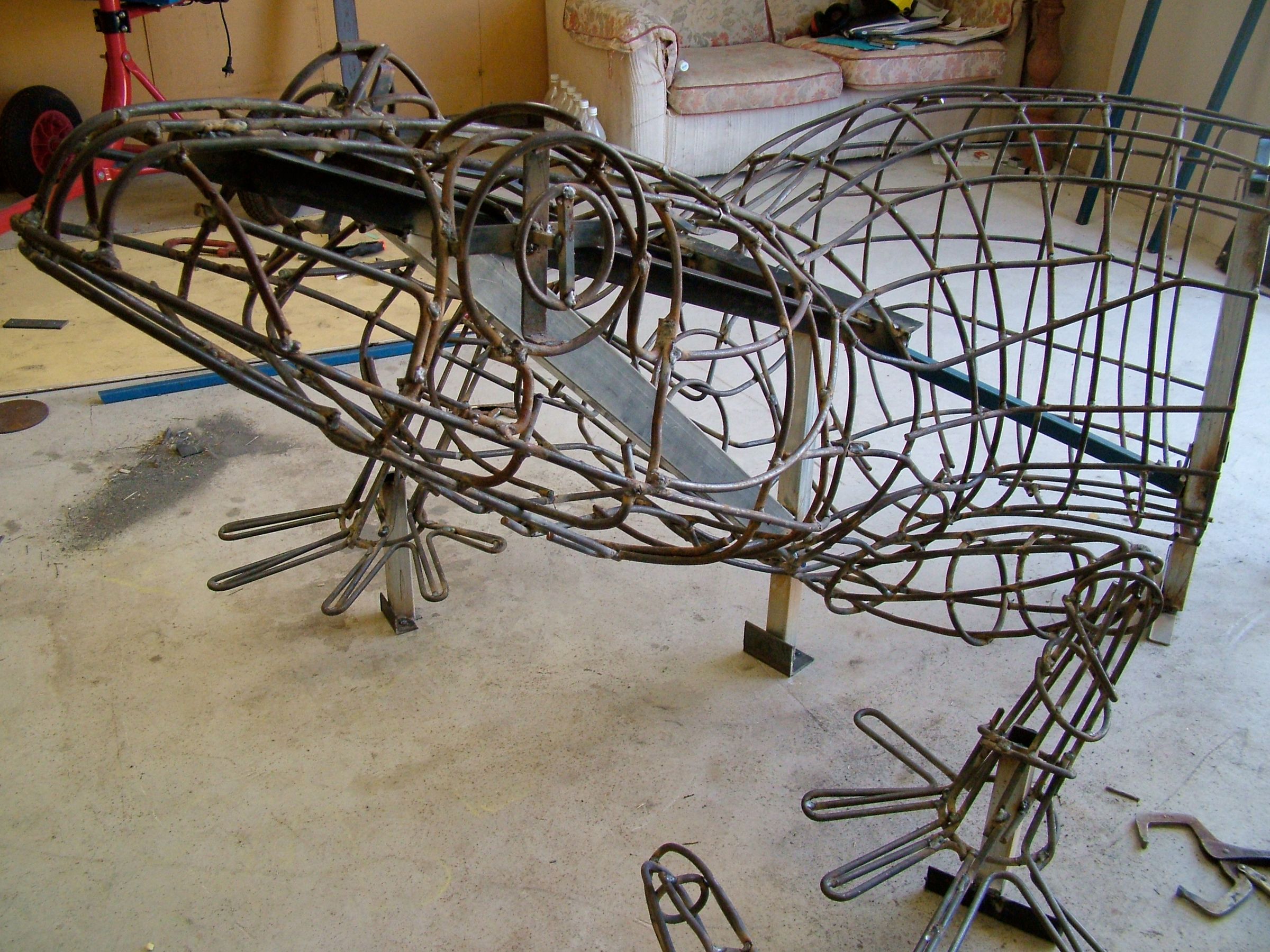 Makng a Concrete Gecko (7.5m ) : 10 Steps (with Pictures) - Instructables