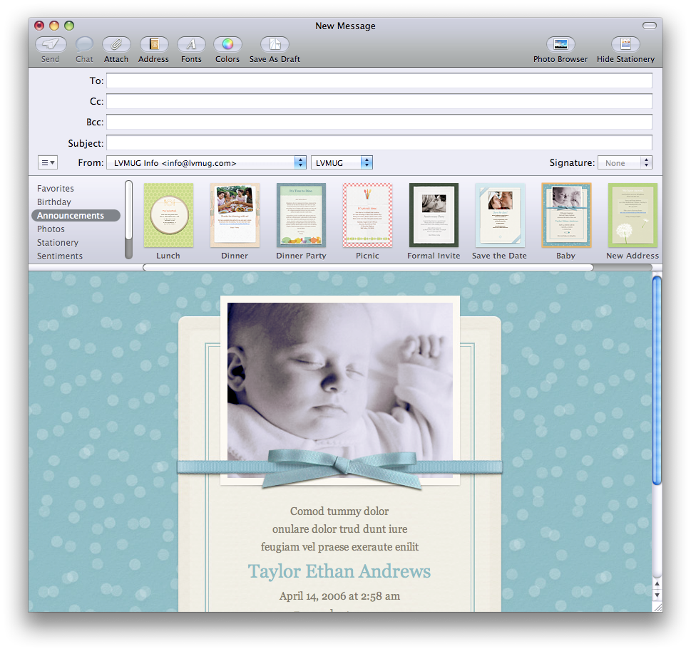 Easy Customizing of Apple Mail Stationery : 10 Steps (with Pictures ...