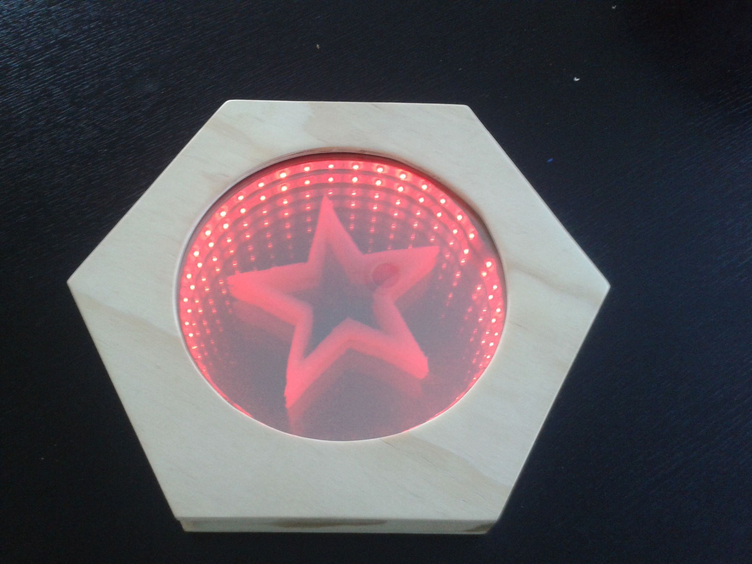 Beautiful Infinity Mirror (Perfect Present) : 10 Steps (with Pictures ...