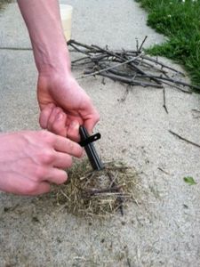 How to Start a Fire Using Flint : 5 Steps - Instructables