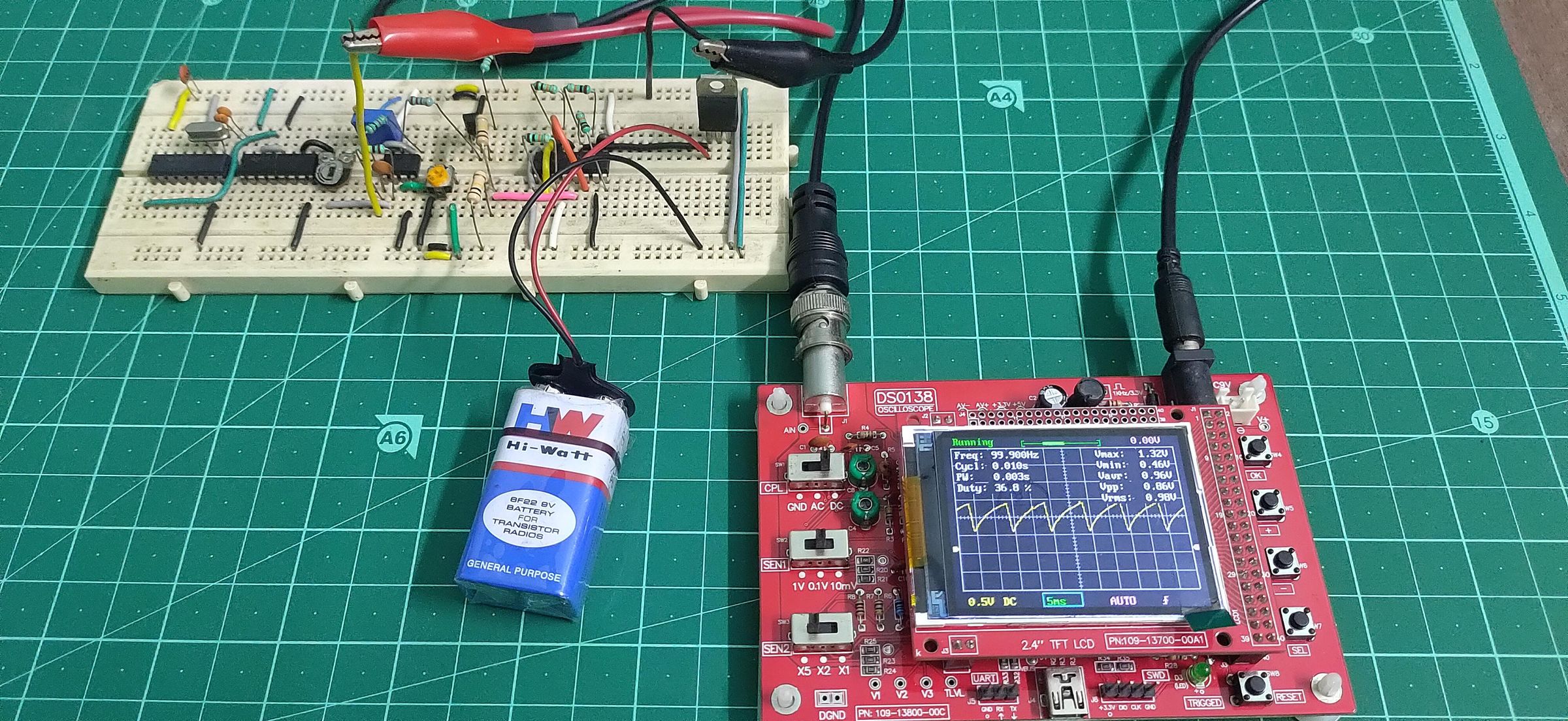 TL494 Working With a Crystal || Generate Perfect 50Hz Modified Square ...