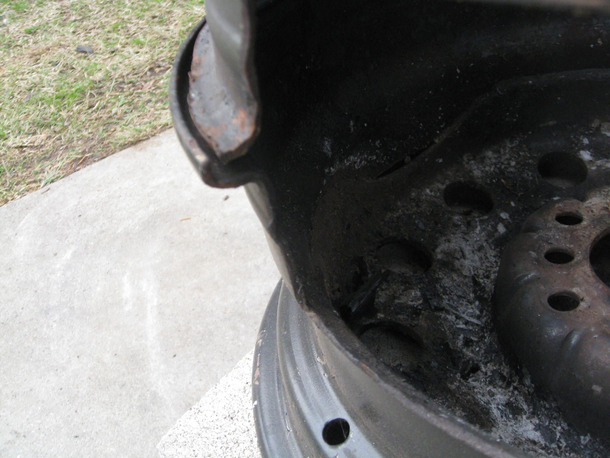 No Weld Car Rims Fire Pit. : 3 Steps (with Pictures) - Instructables