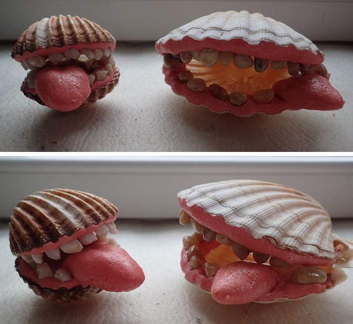 Toothy Shell Mouths : 4 Steps - Instructables
