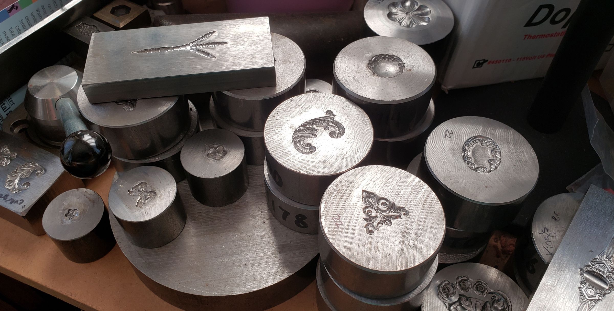 Silversmithing With Impression Dies (Advanced) : 10 Steps (with ...
