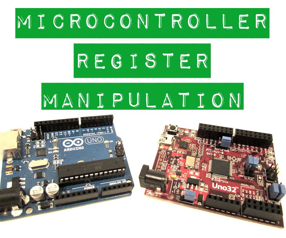 Microcontroller Register Manipulation : 6 Steps (with Pictures) - Instructables