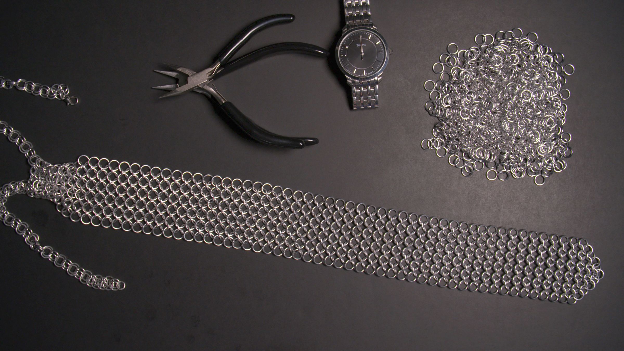 How to Make a Chainmail Tie : 7 Steps (with Pictures) - Instructables