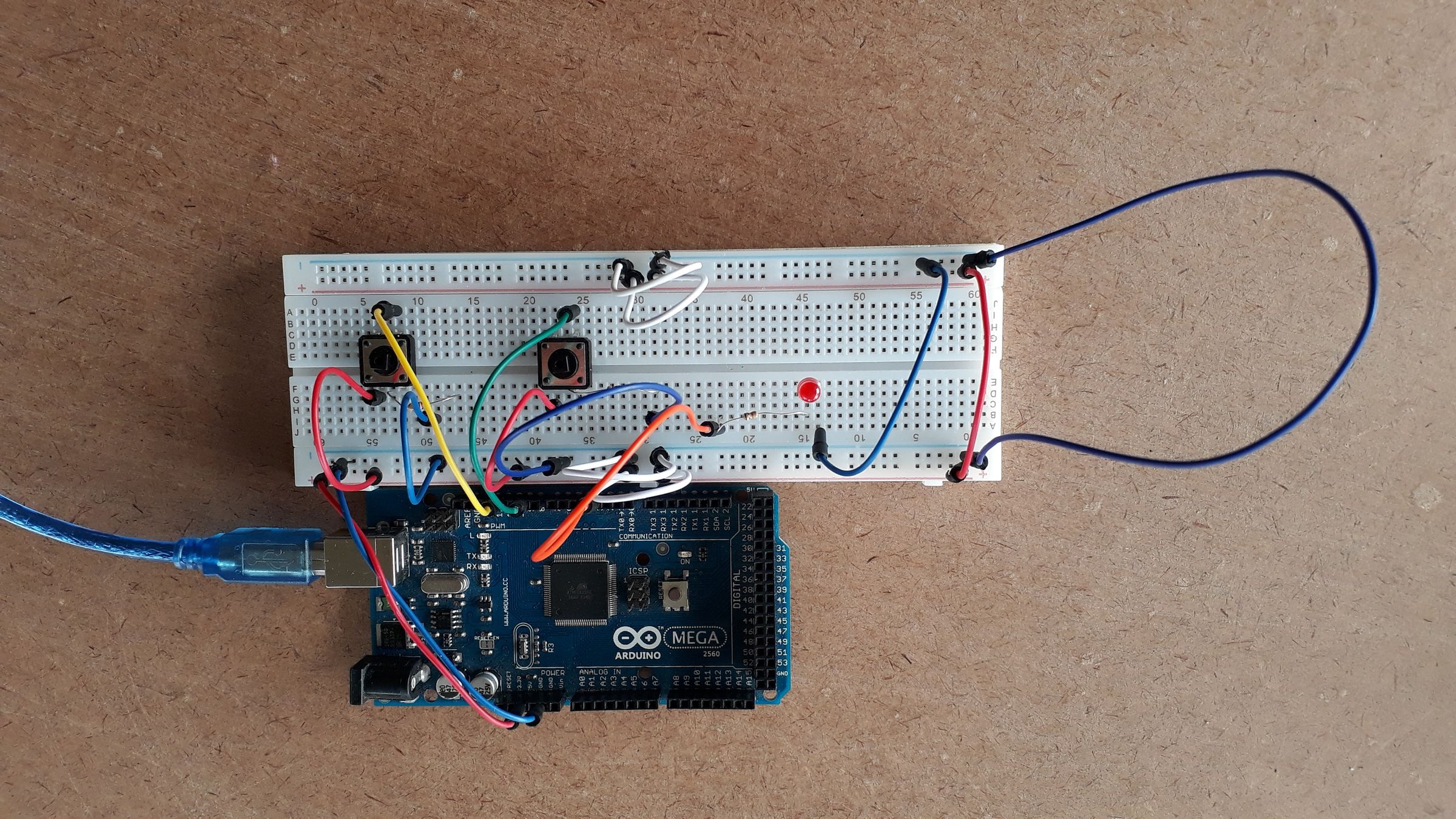 Double Pushbutton LED Circuit : 5 Steps - Instructables
