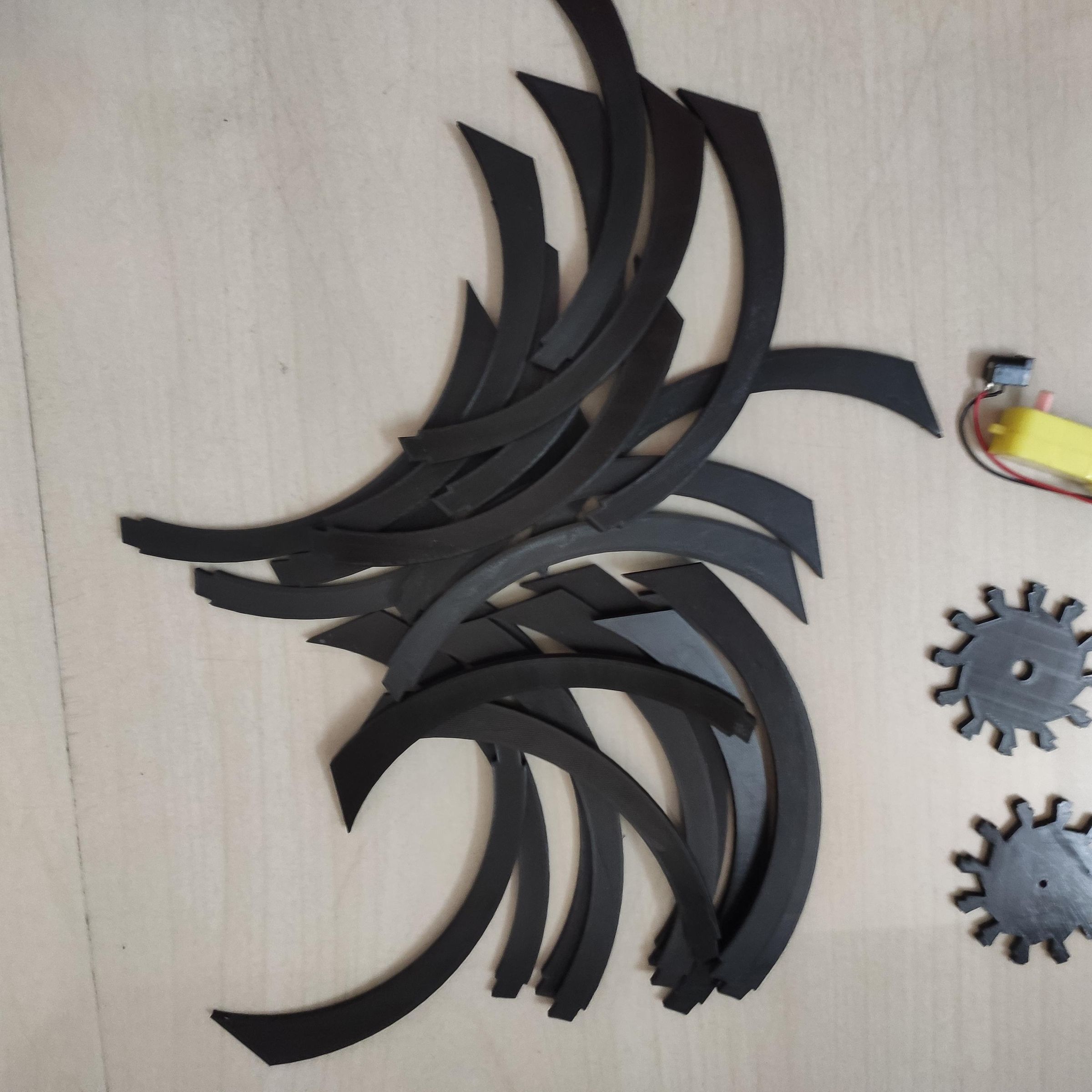 Kinetic Sculpture Flower : 7 Steps (with Pictures) - Instructables